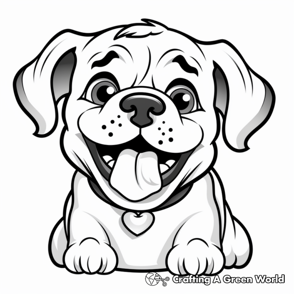 Bulldog Coloring Pages - Free & Printable!