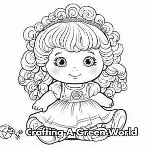 Doll Coloring Pages - Free & Printable!