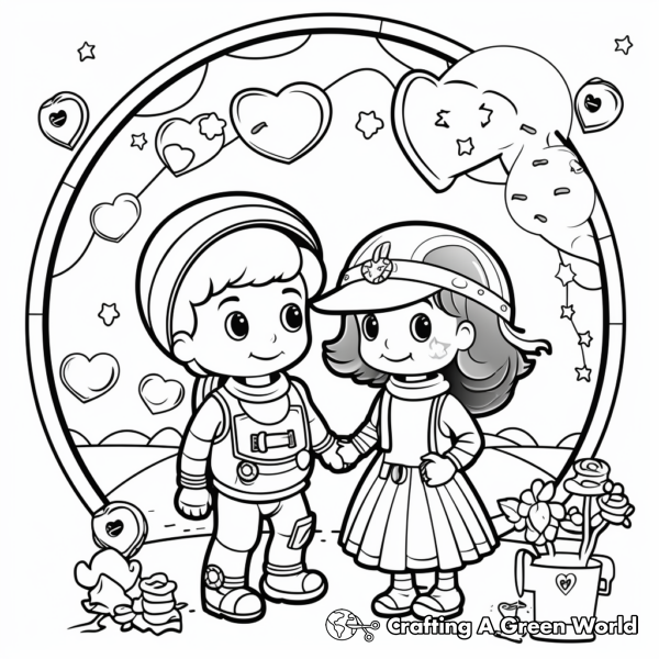 February Coloring Pages - Free & Printable!