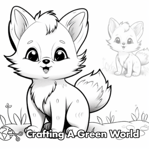 Cute Fox Coloring Pages - Free & Printable!