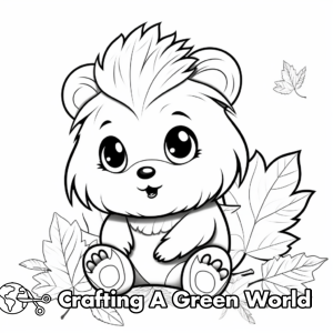 Fall Animal Coloring Pages - Free & Printable!