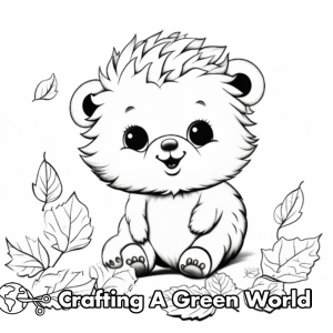 Fall Animal Coloring Pages - Free & Printable!