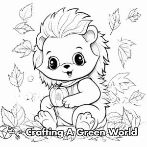 Fall Animal Coloring Pages - Free & Printable!