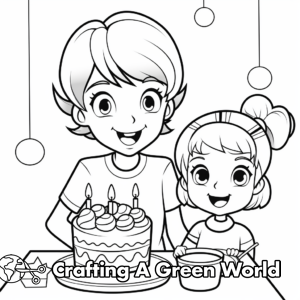 Happy Birthday Teacher Coloring Pages - Free & Printable!