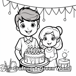 Happy Birthday Teacher Coloring Pages - Free & Printable!