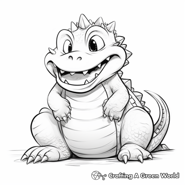 Crocodile Coloring Pages - Free & Printable!
