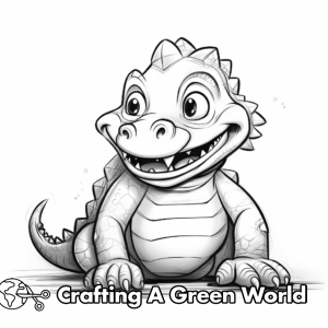 Crocodile Coloring Pages - Free & Printable!