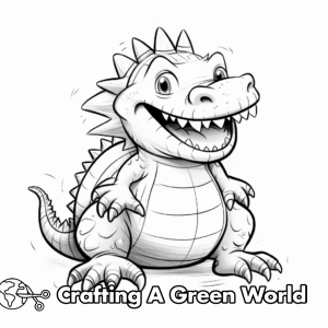 Crocodile Coloring Pages - Free & Printable!