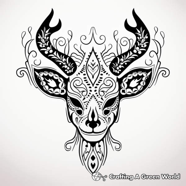 Day Of The Dead Coloring Pages - Free & Printable!