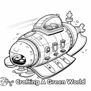 Marine Coloring Pages - Free & Printable!