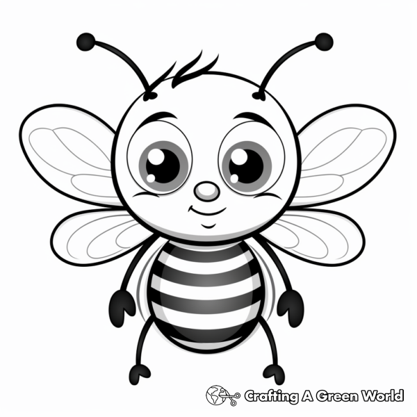 Bee Coloring Pages - Free & Printable!