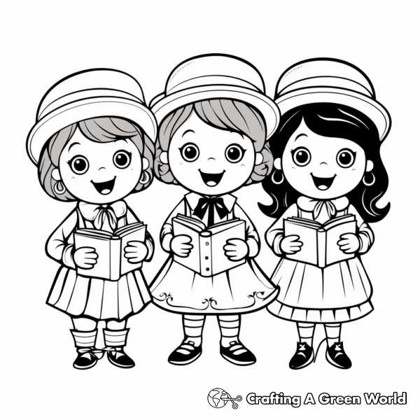 Christmas Coloring Pages - Free & Printable!