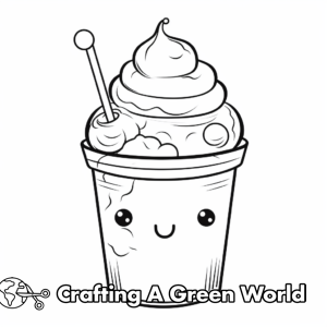 Cute Bubble Tea Coloring Pages - Free & Printable!