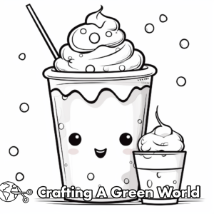 Cute Bubble Tea Coloring Pages - Free & Printable!