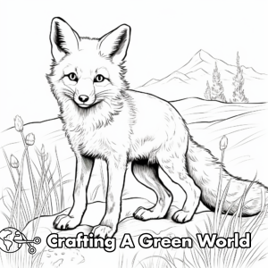 Cute Fox Coloring Pages - Free & Printable!