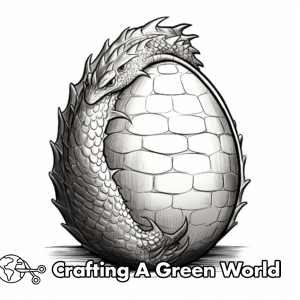 Dragon Egg Coloring Pages - Free & Printable!