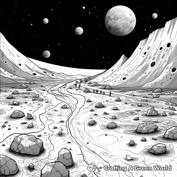 Meteor Coloring Pages - Free & Printable!