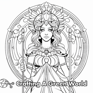 Greek Gods Coloring Pages - Free & Printable!
