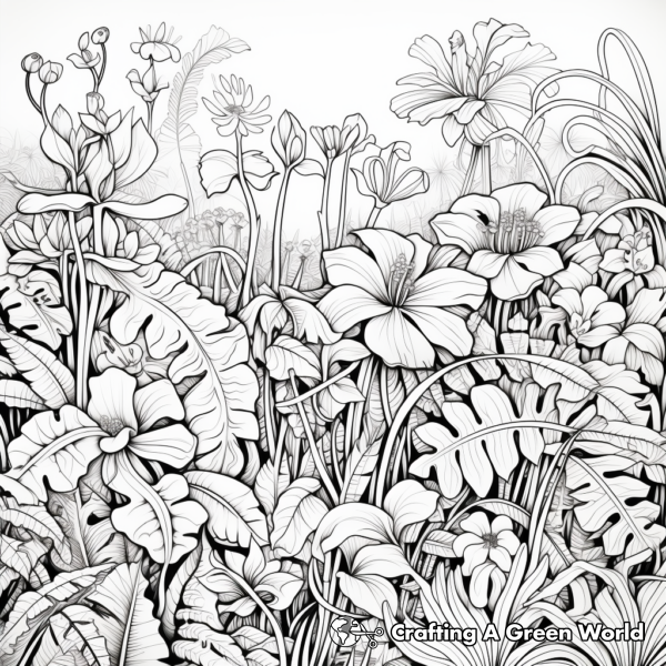 Jungle Coloring Pages - Free & Printable!