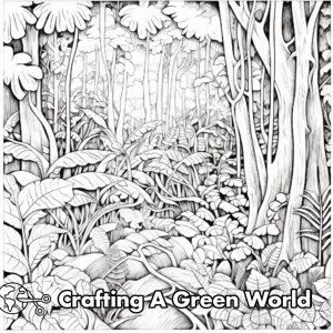 Forest Coloring Pages - Free & Printable!