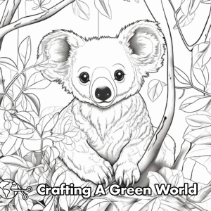 Koala Coloring Pages - Free & Printable!