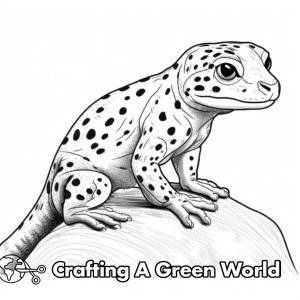 Gecko Coloring Pages - Free & Printable!