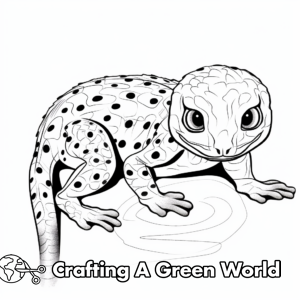 Gecko Coloring Pages - Free & Printable!