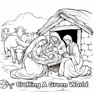 Christmas Coloring Pages for Middle School - Free & Printable!