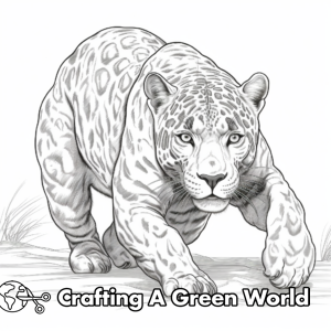 Panther Coloring Pages - Free & Printable!