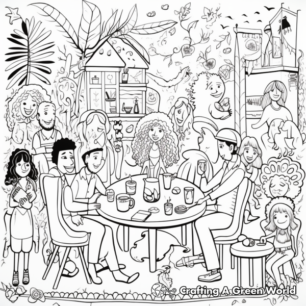 New Years For Adults Coloring Pages - Free & Printable!