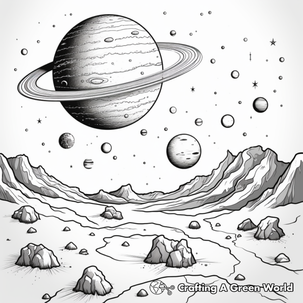 Solar System Coloring Pages - Free & Printable!