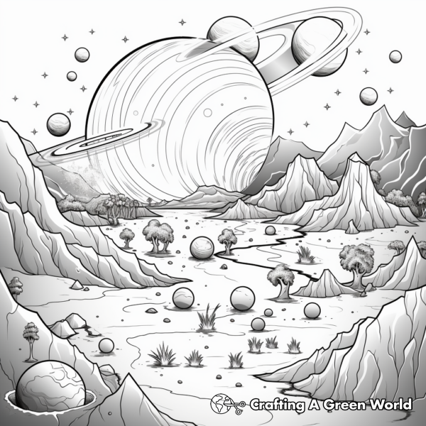 Solar System Coloring Pages - Free & Printable!
