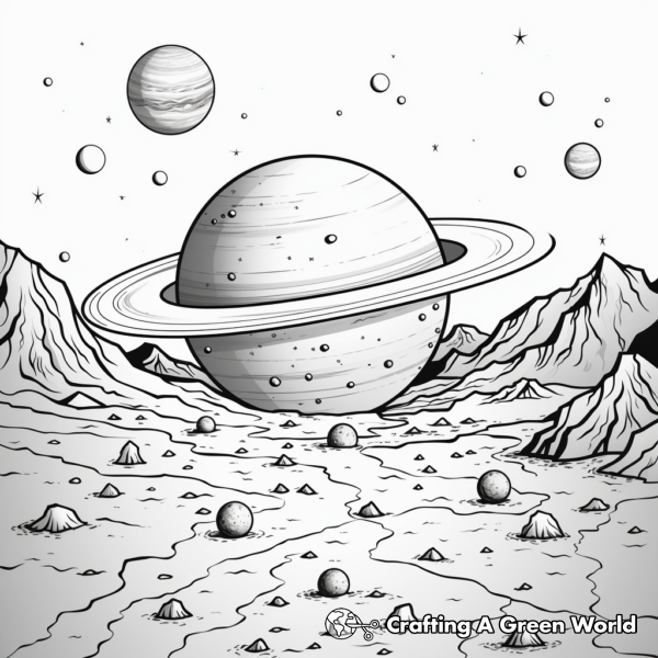 Solar System Coloring Pages - Free & Printable!