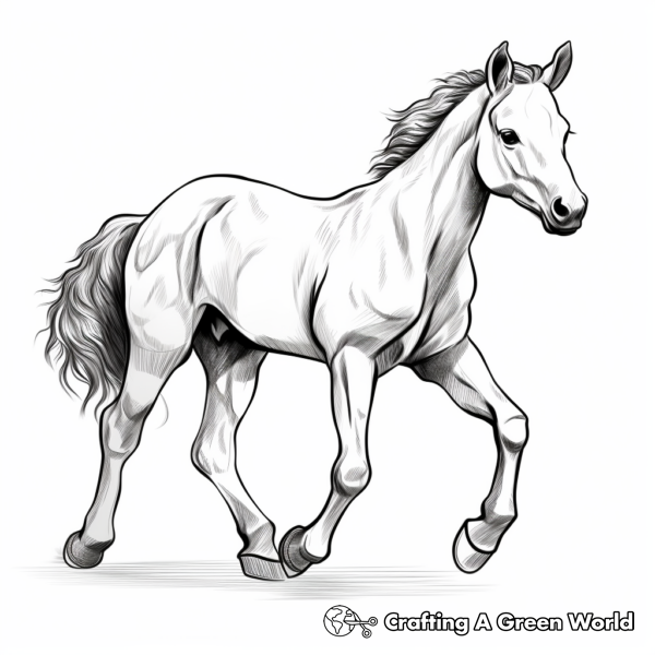 Foal Coloring Pages - Free & Printable!