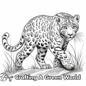 Snow Leopard Coloring Pages - Free & Printable!