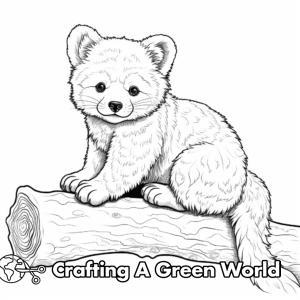 Red Panda Coloring Pages - Free & Printable!