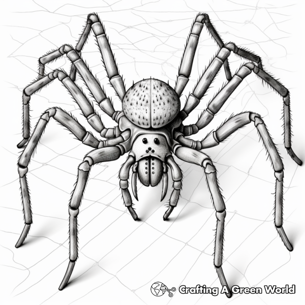 Tarantula Coloring Pages - Free & Printable!