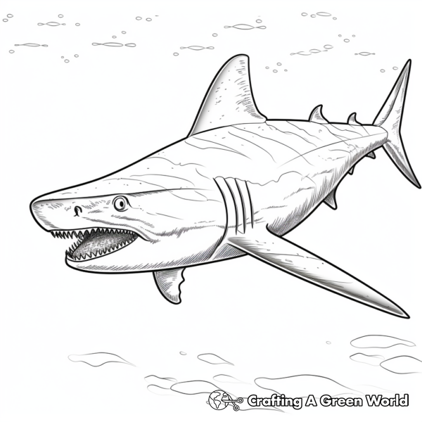 Shark Coloring Pages - Free & Printable!