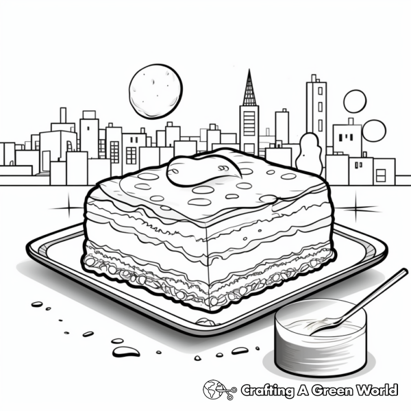 Dessert Coloring Pages - Free & Printable!