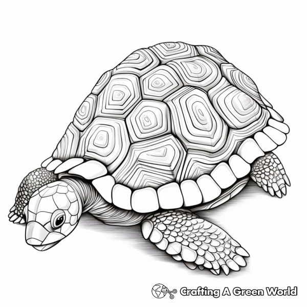 T Is For Turtle Coloring Pages - Free & Printable!