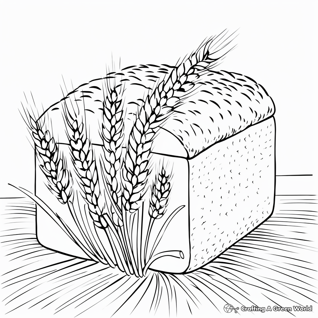 Bread Coloring Pages Free Printable 