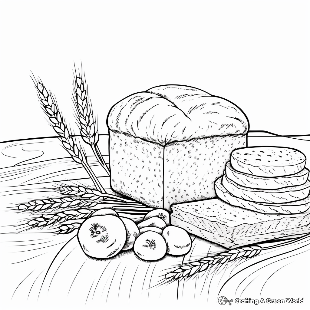 Bread Coloring Pages Free Printable Bread Coloring Pages Free Printable