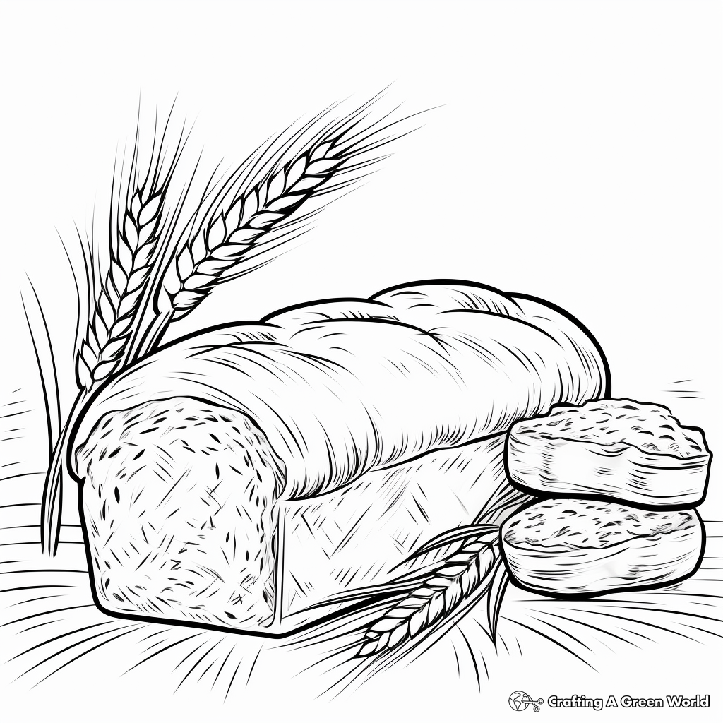 Bread Coloring Pages Free Printable Bread Coloring Pages Free Printable
