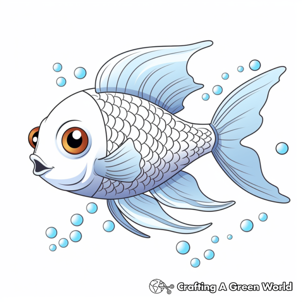 Rainbow Fish Coloring Pages - Free & Printable!
