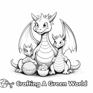 Dragon Egg Coloring Pages - Free & Printable!