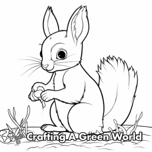 Squirrel Coloring Pages - Free & Printable!