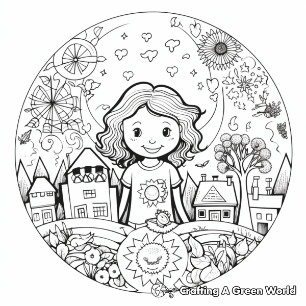 Earth Day Coloring Pages - Free & Printable!