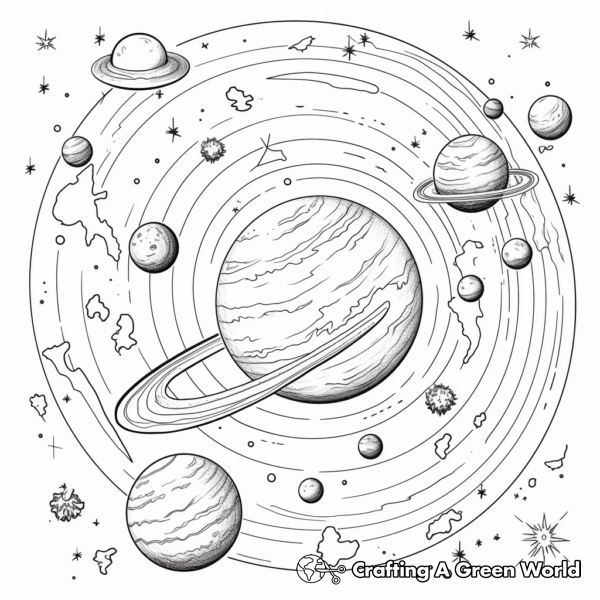 Solar System Nasa Coloring Pages - Free & Printable!