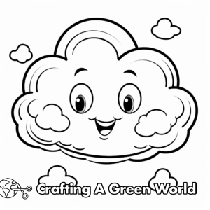 Cloud Coloring Pages - Free & Printable!