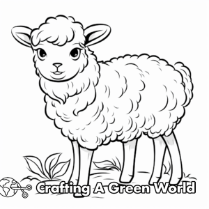 Sheep Coloring Pages - Free & Printable!